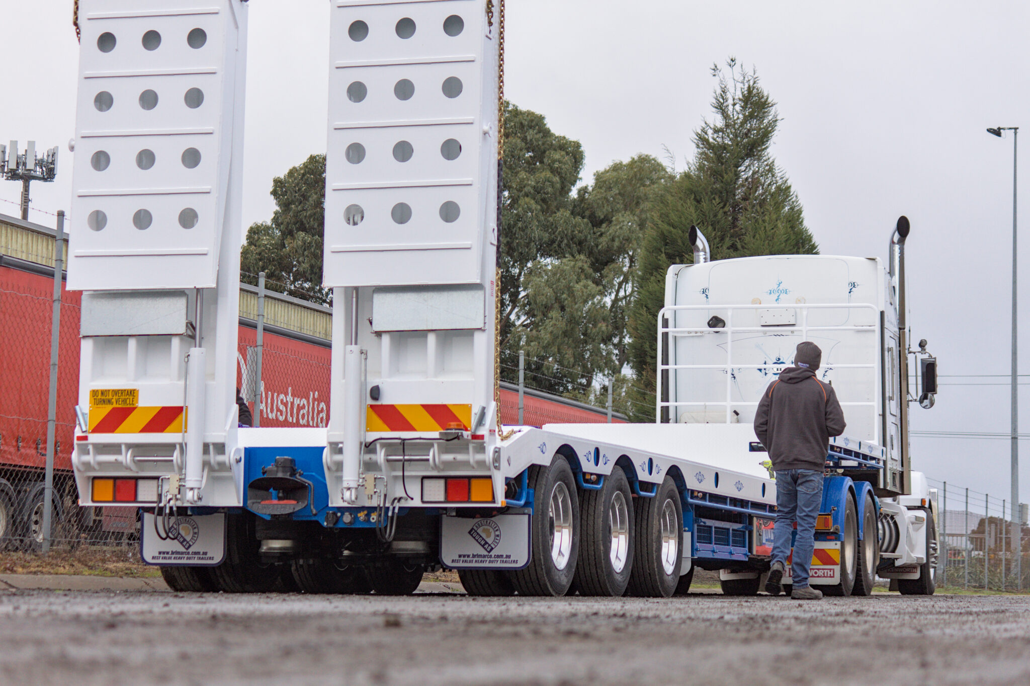 Hawke’s Haulage and Their Custom 3.5m Ultra-Low Widener | Brimarco